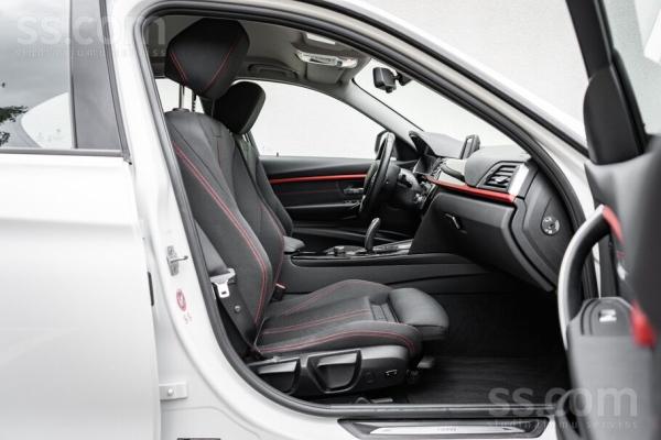 White BMW 318 2017 in Riga, with an engine capacity of 1.50 L and mileage of 151 thousand km for 12900 €, photo 11 on AUTOMOTO.COM.LV