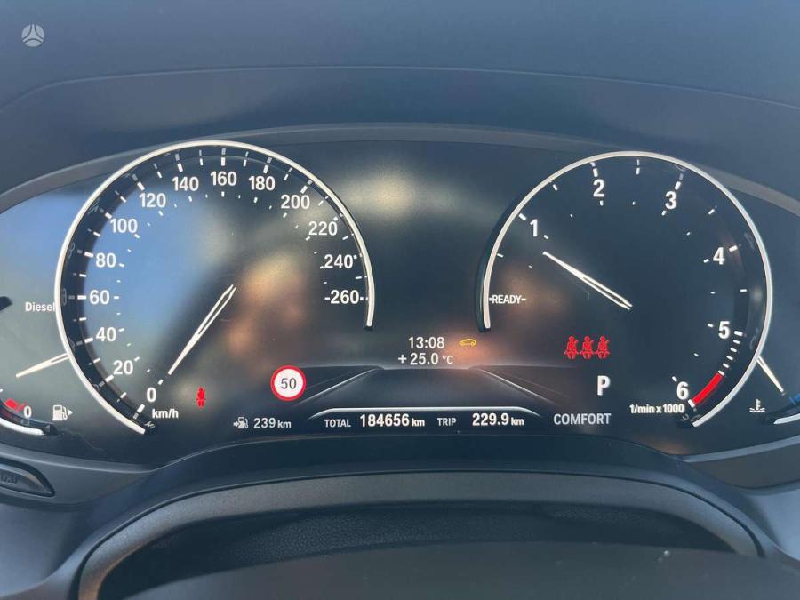 White BMW 318 2020 in Vilnius, with an engine capacity of 2.00 L and mileage of 185 thousand km for 21450 €, photo 34 on AUTOMOTO.COM.LV