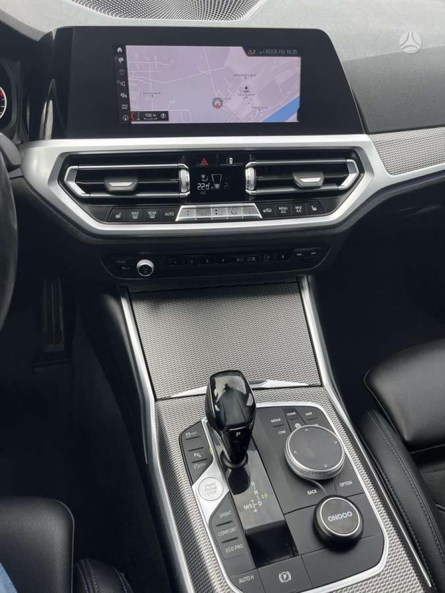 White BMW 318 2020 in Vilnius, with an engine capacity of 2.00 L and mileage of 185 thousand km for 21450 €, photo 37 on AUTOMOTO.COM.LV