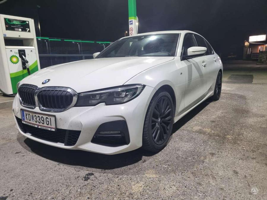White BMW 318 2020 in Vilnius, with an engine capacity of 2.00 L and mileage of 185 thousand km for 21450 €, photo 46 on AUTOMOTO.COM.LV