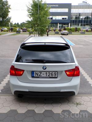 White BMW 318 2010 in Riga, with an engine capacity of 1.80 L and mileage of 262 thousand km for 7150 €, photo 7 on AUTOMOTO.COM.LV