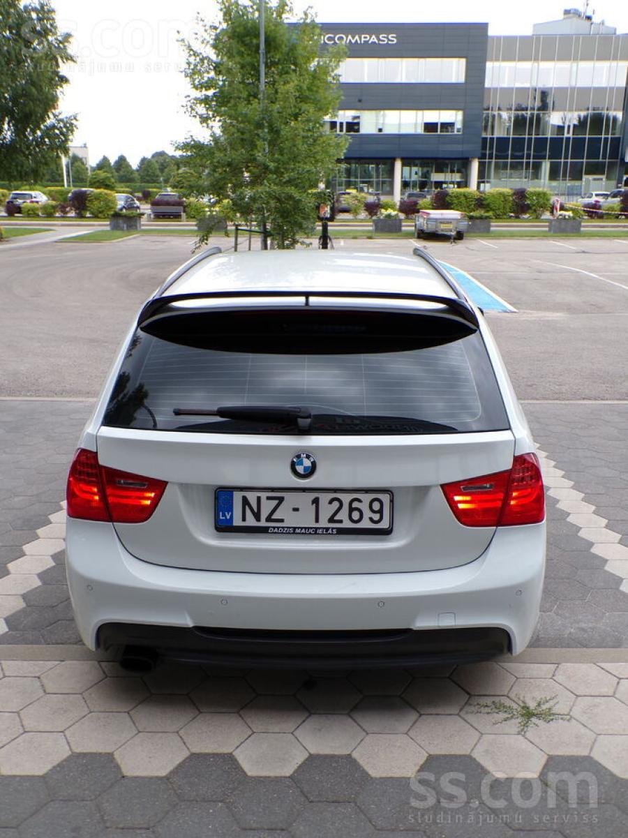 White BMW 318 2010 in Riga, with an engine capacity of 1.80 L and mileage of 262 thousand km for 7150 €, photo 7 on AUTOMOTO.COM.LV