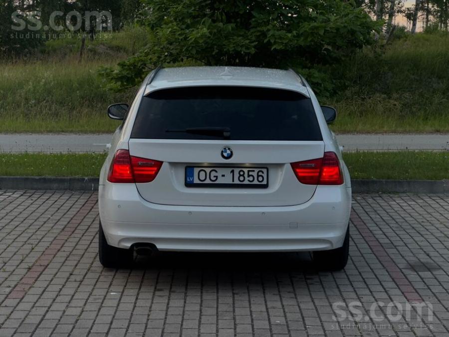White BMW 318 2011 in Tukums, with an engine capacity of 2.00 L and mileage of 272 thousand km for 4500 €, photo 7 on AUTOMOTO.COM.LV