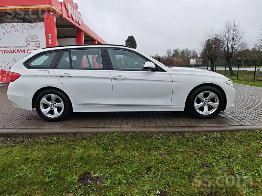 White BMW 318 2012 in Ogre, with an engine capacity of 2.00 L and mileage of 0 thousand km for 7350 €, photo 4 on AUTOMOTO.COM.LV
