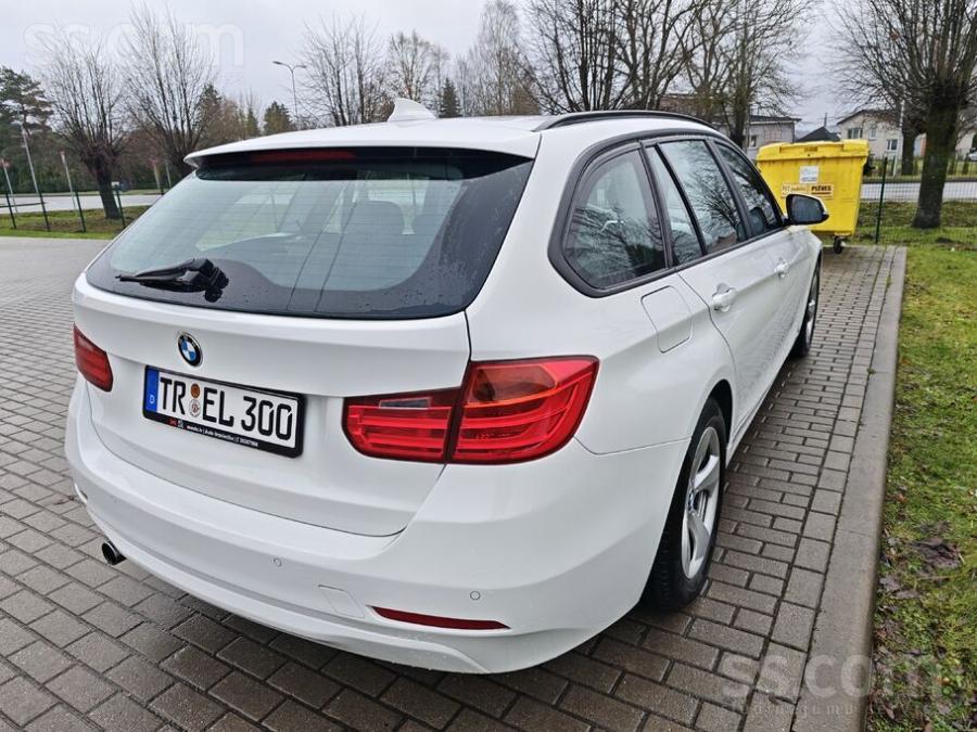 White BMW 318 2012 in Ogre, with an engine capacity of 2.00 L and mileage of 0 thousand km for 7350 €, photo 8 on AUTOMOTO.COM.LV