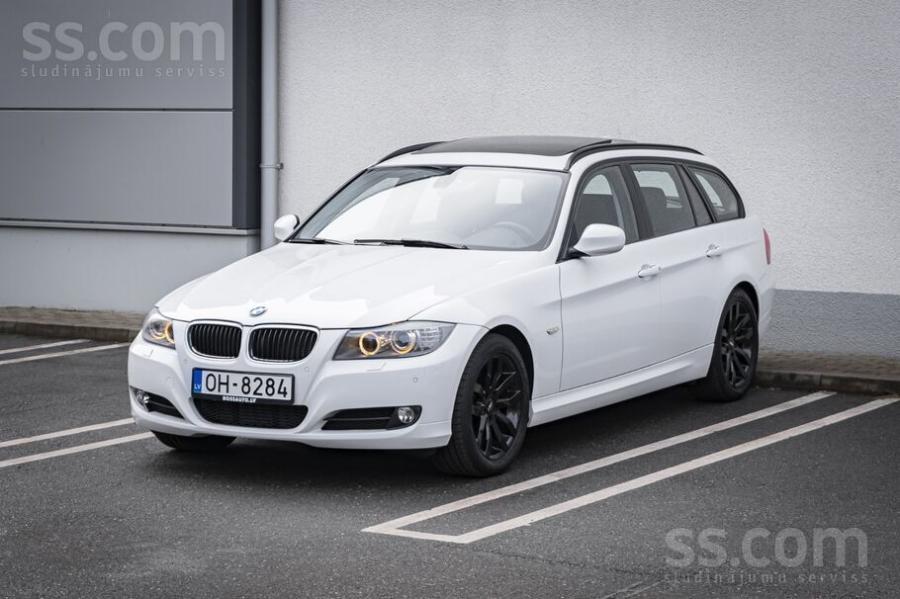 White BMW 318 2012 in Riga, with an engine capacity of 2.00 L and mileage of 182 thousand km for 6350 €, photo 1 on AUTOMOTO.COM.LV