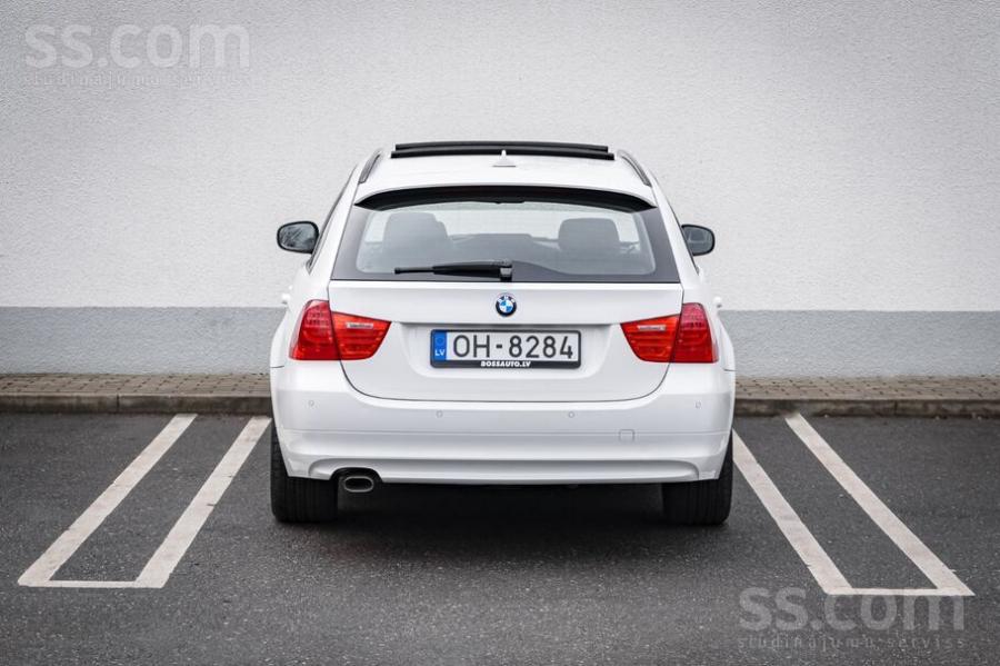 White BMW 318 2012 in Riga, with an engine capacity of 2.00 L and mileage of 182 thousand km for 6350 €, photo 6 on AUTOMOTO.COM.LV