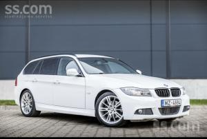 White BMW 318 2012 in Jelgava, with an engine capacity of 2.00 L and mileage of 318 thousand km for 7358 €, photo 3 on AUTOMOTO.COM.LV