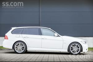 White BMW 318 2012 in Jelgava, with an engine capacity of 2.00 L and mileage of 318 thousand km for 7358 €, photo 5 on AUTOMOTO.COM.LV
