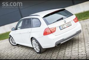 White BMW 318 2012 in Jelgava, with an engine capacity of 2.00 L and mileage of 318 thousand km for 7358 €, photo 8 on AUTOMOTO.COM.LV