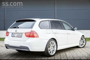 White BMW 318 2012 in Jelgava, with an engine capacity of 2.00 L and mileage of 318 thousand km for 7358 €, photo 9 on AUTOMOTO.COM.LV