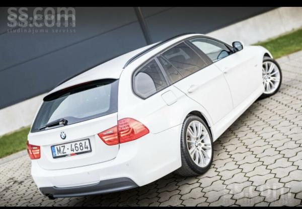 White BMW 318 2012 in Jelgava, with an engine capacity of 2.00 L and mileage of 318 thousand km for 7358 €, photo 10 on AUTOMOTO.COM.LV