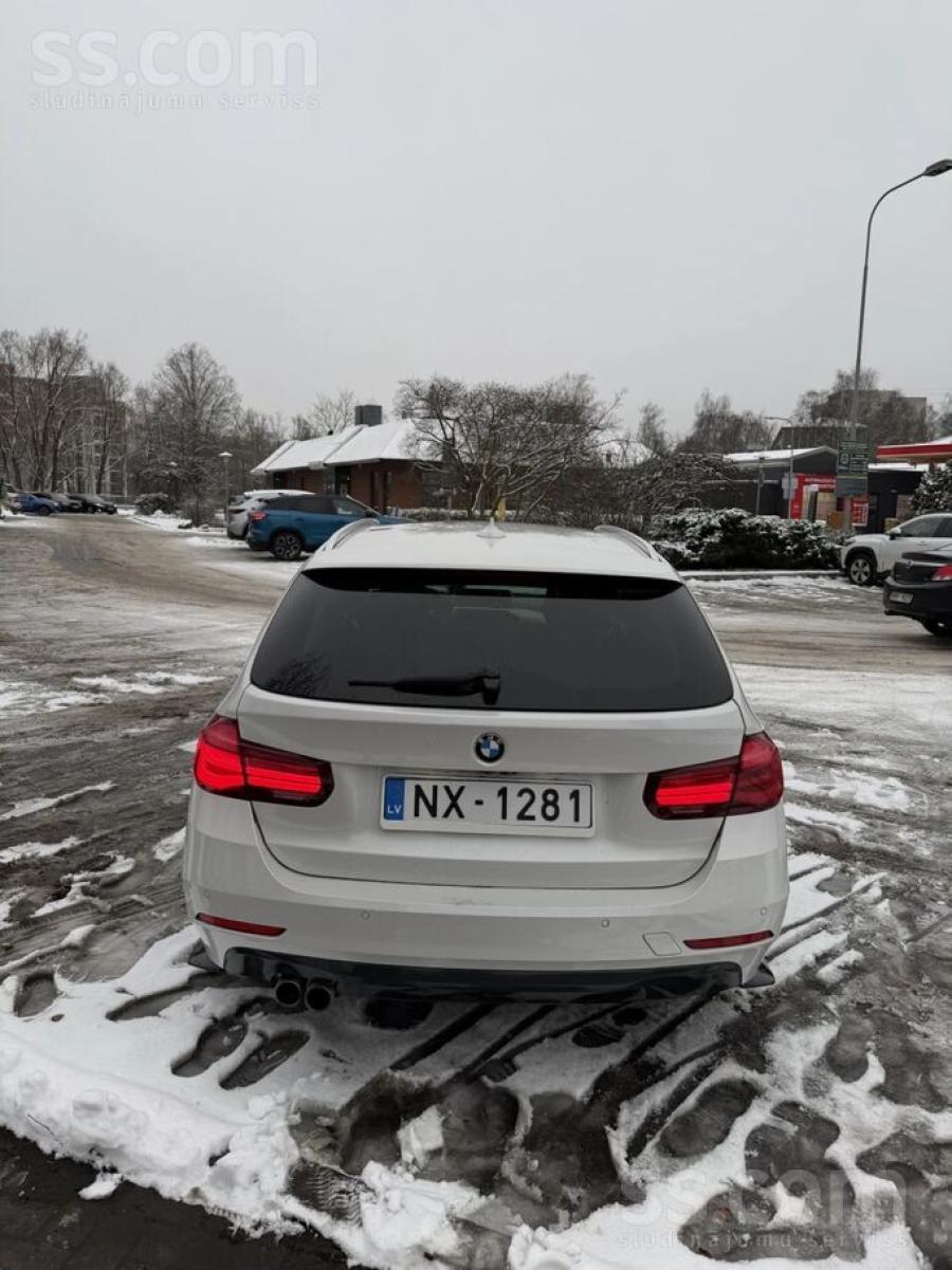 White BMW 318 2013 in Riga, with an engine capacity of 3.00 L and mileage of 233 thousand km for 11000 €, photo 7 on AUTOMOTO.COM.LV