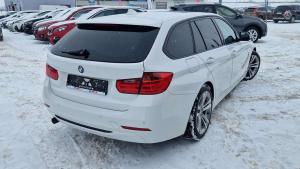 White BMW 318 2013 in Marijampole, with an engine capacity of 2.00 L and mileage of 302 thousand km for 7990 €, photo 7 on AUTOMOTO.COM.LV