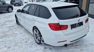 White BMW 318 2013 in Marijampole, with an engine capacity of 2.00 L and mileage of 302 thousand km for 7990 €, photo 9 on AUTOMOTO.COM.LV