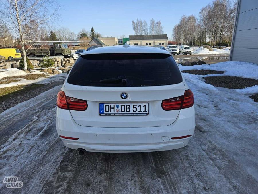 White BMW 318 2013 in Sakiai, with an engine capacity of 2.00 L and mileage of 320 thousand km for 5999 €, photo 6 on AUTOMOTO.COM.LV