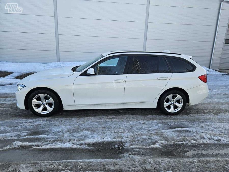 White BMW 318 2013 in Sakiai, with an engine capacity of 2.00 L and mileage of 320 thousand km for 5999 €, photo 8 on AUTOMOTO.COM.LV