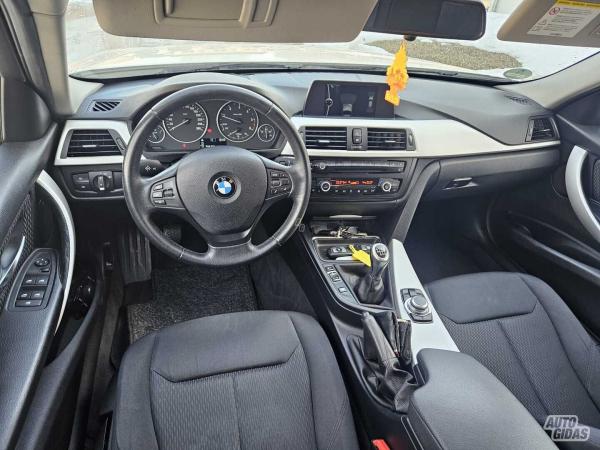 White BMW 318 2013 in Sakiai, with an engine capacity of 2.00 L and mileage of 320 thousand km for 5999 €, photo 10 on AUTOMOTO.COM.LV