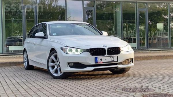 Balts BMW 318 2013 Tukums, ar dzinēja tilpumu 2.00 L un nobraukumu 300 tūkst. km par 8299 €, foto 1 vietnē AUTOMOTO.COM.LV