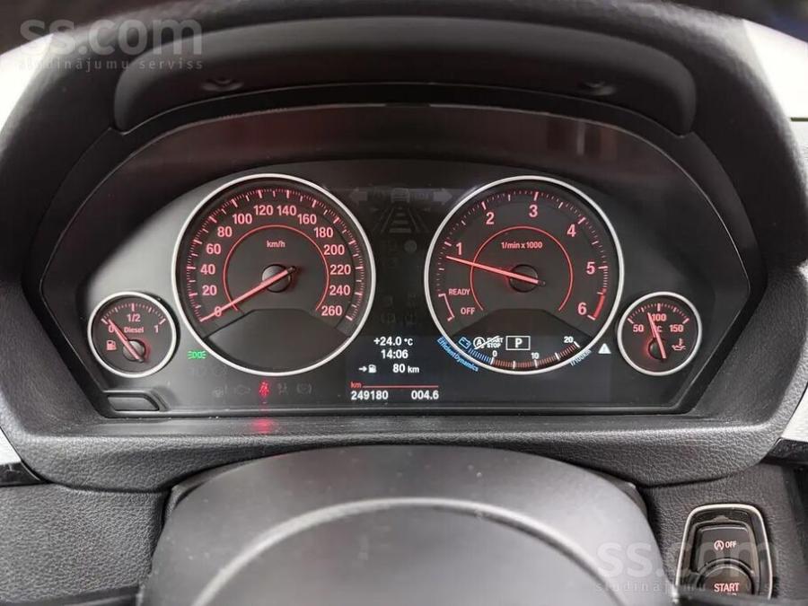 Balts BMW 318 2013 Jelgava, ar dzinēja tilpumu 2.00 L un nobraukumu 240 tūkst. km par 9800 €, foto 6 vietnē AUTOMOTO.COM.LV