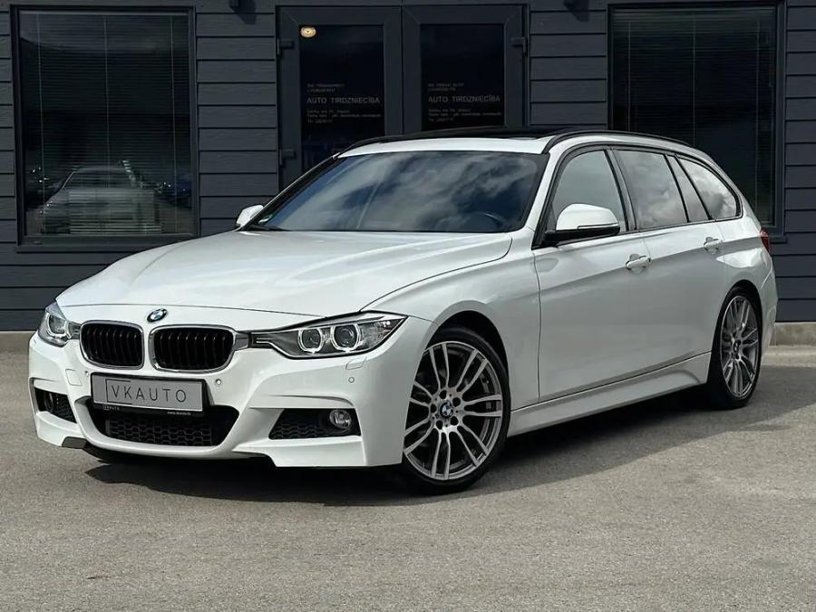White BMW 318 2013 in Jelgava, with an engine capacity of 2.00 L and mileage of 240 thousand km for 11700 €, photo 4 on AUTOMOTO.COM.LV