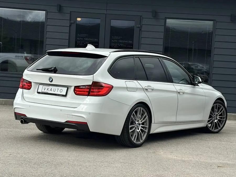 White BMW 318 2013 in Jelgava, with an engine capacity of 2.00 L and mileage of 240 thousand km for 11700 €, photo 5 on AUTOMOTO.COM.LV