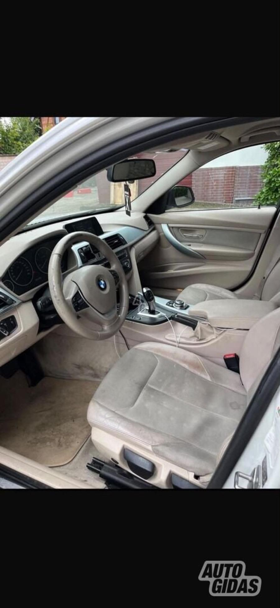 White BMW 318 2013 in Marijampole, with an engine capacity of 2.00 L and mileage of 345 thousand km for 5500 €, photo 7 on AUTOMOTO.COM.LV