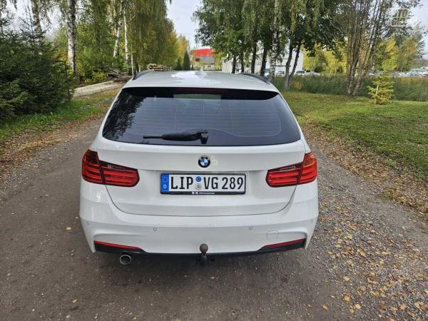 White BMW 318 2013 in Sakiai, with an engine capacity of 2.00 L and mileage of 300 thousand km for 6999 €, photo 7 on AUTOMOTO.COM.LV