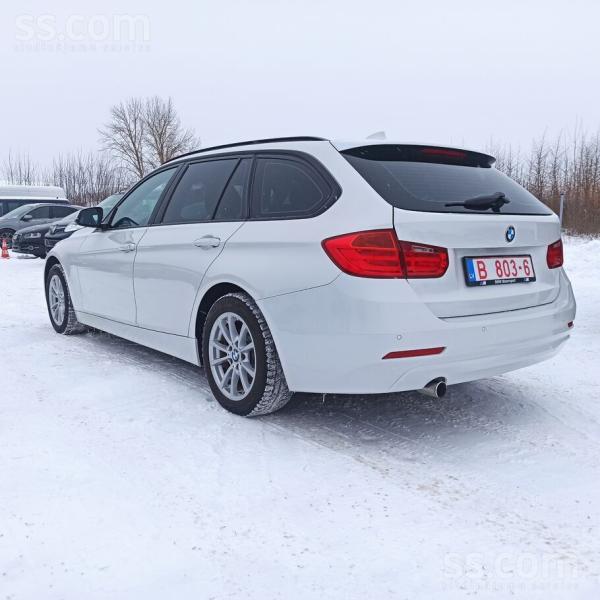 White BMW 318 2014 in Daugavpils, with an engine capacity of 2.00 L and mileage of 0 thousand km for 10400 €, photo 5 on AUTOMOTO.COM.LV