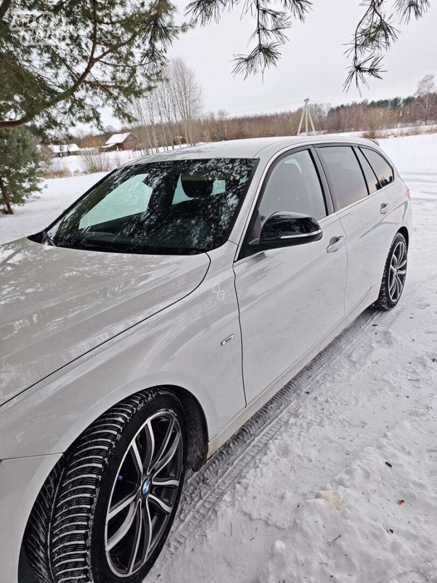 White BMW 318 2014 in Panevezys, with an engine capacity of 2.00 L and mileage of 235 thousand km for 7500 €, photo 6 on AUTOMOTO.COM.LV