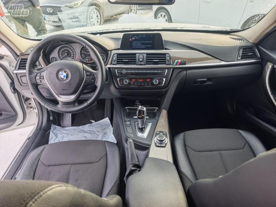 White BMW 318 2014 in Panevezys, with an engine capacity of 2.00 L and mileage of 235 thousand km for 7500 €, photo 20 on AUTOMOTO.COM.LV