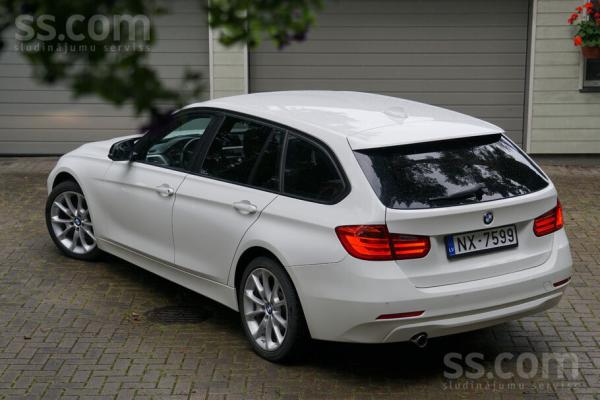 White BMW 318 2014 in Riga, with an engine capacity of 2.00 L and mileage of 273 thousand km for 8800 €, photo 3 on AUTOMOTO.COM.LV