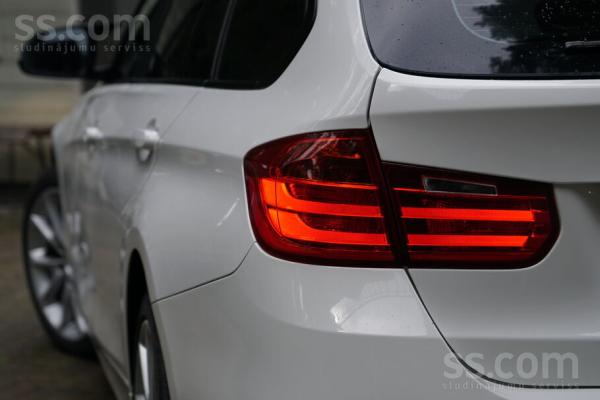 White BMW 318 2014 in Riga, with an engine capacity of 2.00 L and mileage of 273 thousand km for 8800 €, photo 6 on AUTOMOTO.COM.LV