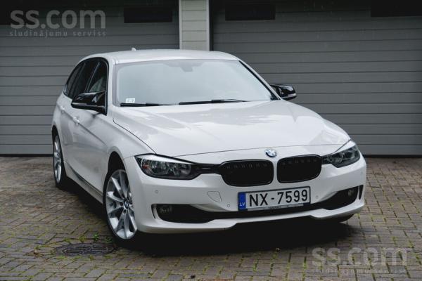 White BMW 318 2014 in Riga, with an engine capacity of 2.00 L and mileage of 263 thousand km for 10600 €, photo 1 on AUTOMOTO.COM.LV