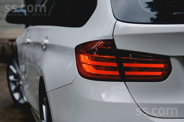White BMW 318 2014 in Riga, with an engine capacity of 2.00 L and mileage of 263 thousand km for 10600 €, photo 5 on AUTOMOTO.COM.LV