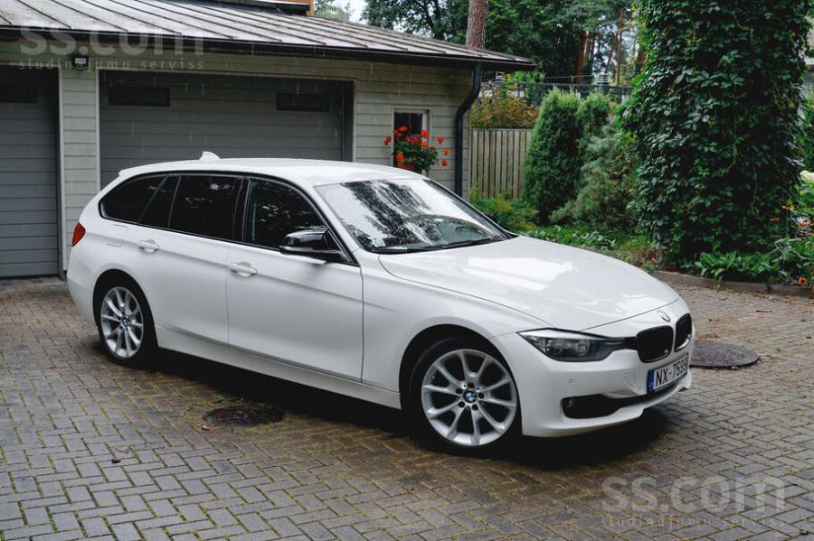 White BMW 318 2014 in Riga, with an engine capacity of 2.00 L and mileage of 263 thousand km for 10600 €, photo 3 on AUTOMOTO.COM.LV