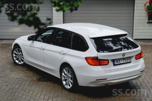 White BMW 318 2014 in Riga, with an engine capacity of 2.00 L and mileage of 263 thousand km for 10600 €, photo 4 on AUTOMOTO.COM.LV