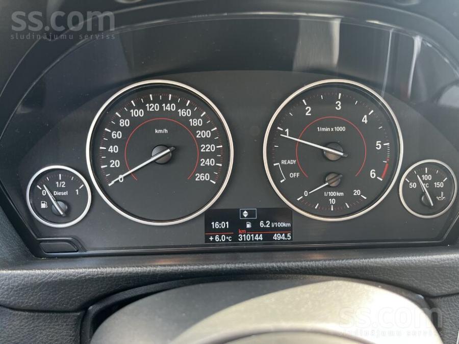 Белый БМВ 318 2014 в Елгава, объемом двигателя 2.00 л и пробегом 310 тыс. км за 7250 €, фото 15 на AUTOMOTO.COM.LV