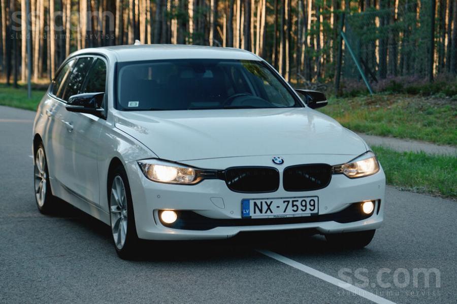 White BMW 318 2014 in Riga, with an engine capacity of 2.00 L and mileage of 273 thousand km for 8200 €, photo 4 on AUTOMOTO.COM.LV