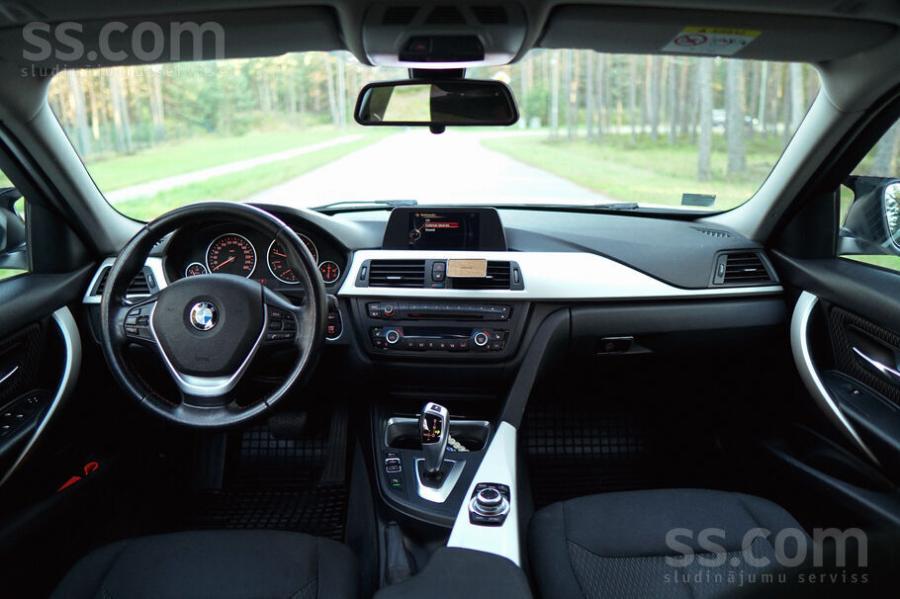 White BMW 318 2014 in Riga, with an engine capacity of 2.00 L and mileage of 273 thousand km for 8200 €, photo 12 on AUTOMOTO.COM.LV