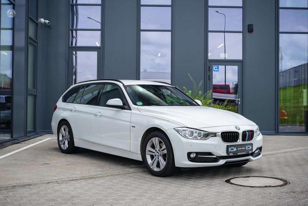 White BMW 318 2014 in Kaunas, with an engine capacity of 2.00 L and mileage of 162 thousand km for 8950 €, photo 1 on AUTOMOTO.COM.LV