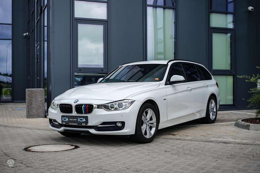 White BMW 318 2014 in Kaunas, with an engine capacity of 2.00 L and mileage of 162 thousand km for 8950 €, photo 3 on AUTOMOTO.COM.LV