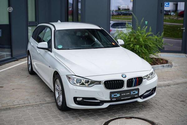 White BMW 318 2014 in Kaunas, with an engine capacity of 2.00 L and mileage of 162 thousand km for 8950 €, photo 3 on AUTOMOTO.COM.LV