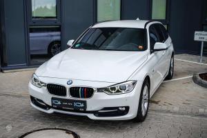 White BMW 318 2014 in Kaunas, with an engine capacity of 2.00 L and mileage of 162 thousand km for 8950 €, photo 6 on AUTOMOTO.COM.LV