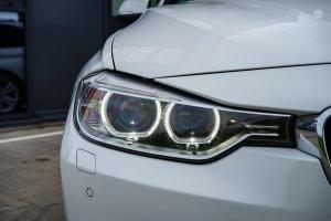 White BMW 318 2014 in Kaunas, with an engine capacity of 2.00 L and mileage of 162 thousand km for 8950 €, photo 8 on AUTOMOTO.COM.LV