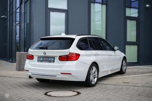 White BMW 318 2014 in Kaunas, with an engine capacity of 2.00 L and mileage of 162 thousand km for 8950 €, photo 10 on AUTOMOTO.COM.LV