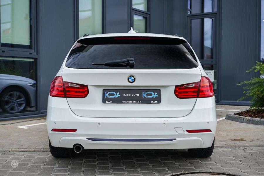White BMW 318 2014 in Kaunas, with an engine capacity of 2.00 L and mileage of 162 thousand km for 8950 €, photo 12 on AUTOMOTO.COM.LV