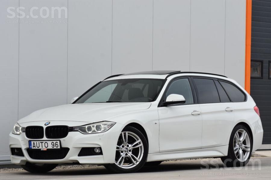 White BMW 318 2014 in Riga, with an engine capacity of 2.00 L and mileage of 313 thousand km for 10900 €, photo 5 on AUTOMOTO.COM.LV