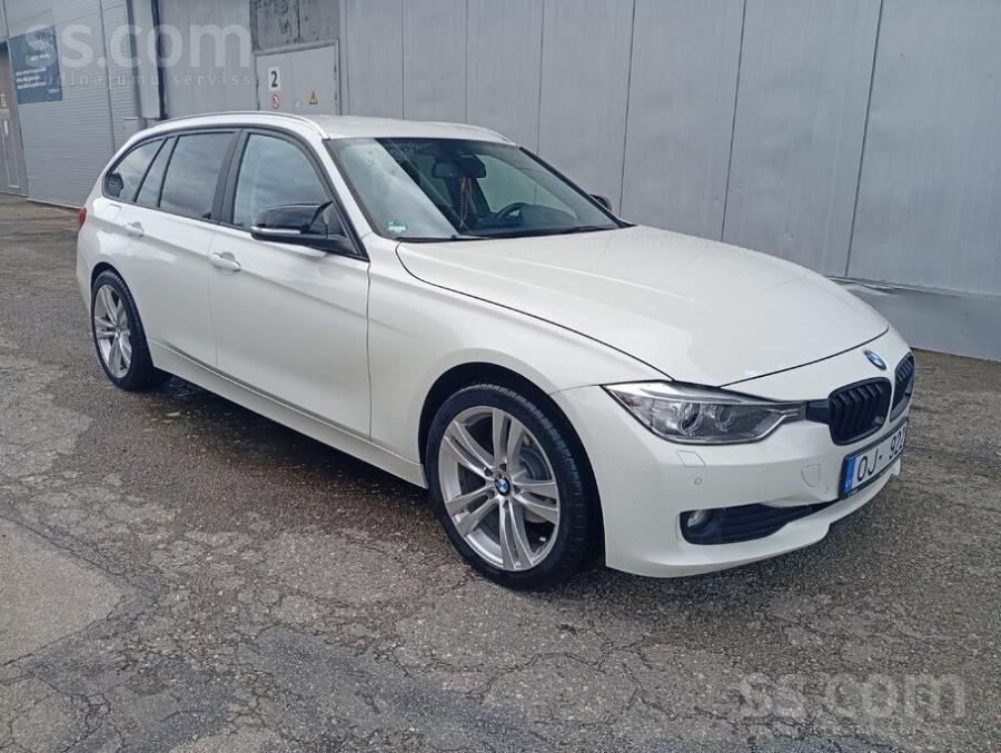White BMW 318 2014 in Riga, with an engine capacity of 2.00 L and mileage of 273 thousand km for 8950 €, photo 6 on AUTOMOTO.COM.LV