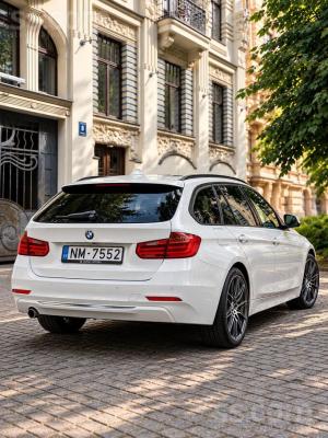 White BMW 318 2014 in Riga, with an engine capacity of 2.00 L and mileage of 278 thousand km for 9100 €, photo 6 on AUTOMOTO.COM.LV